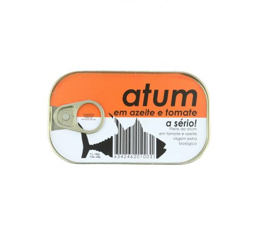 ATUM EM AZEITE E TOMATE BIO - CABAZES BIOLÓGICOS