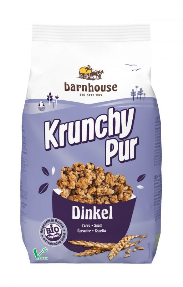 GRANOLA ESPELTA BIO 375GRS BARNHOUSE - BIOCABAZ - CABAZES BIOLÓGICOS