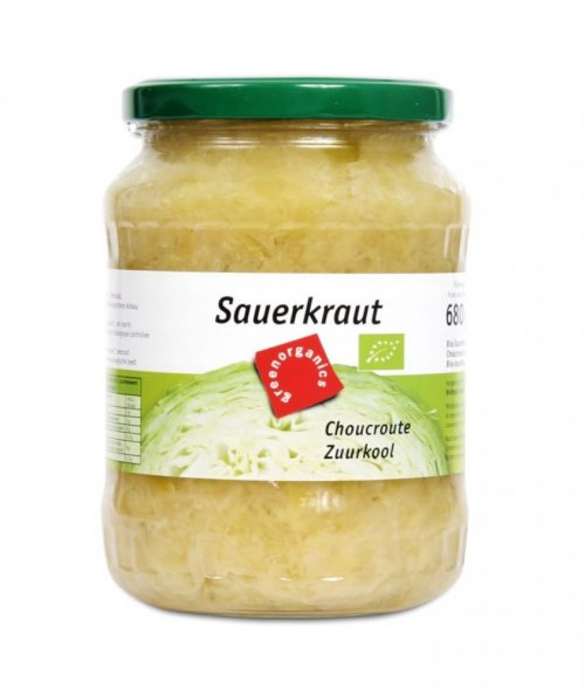 CHUCRUTE BIO GRENN 720ML - BIOCABAZ - CABAZES BIOLÓGICOS